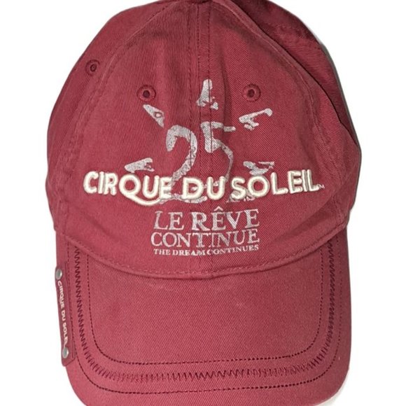 Cirque Du Soleil | Accessories | Cirque Du Soleil 25 Anniversary Red ...